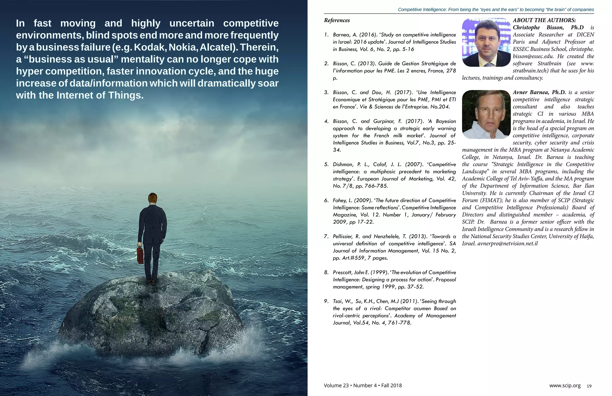 Competitive Intelligence: From being the “eyes and the ears” to ...