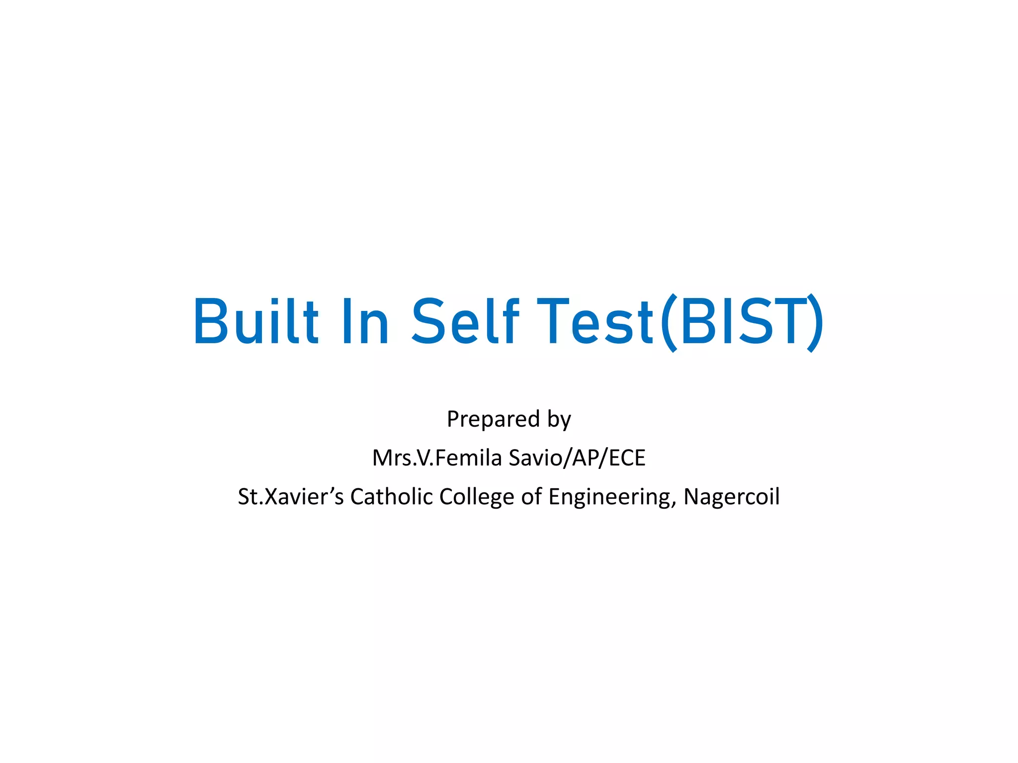 Introduction to Built In Self Test (BIST).pdf