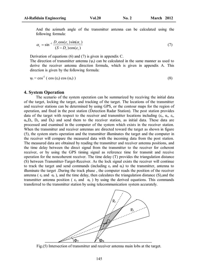 Bistatic radar equation | PDF | Physics | Science