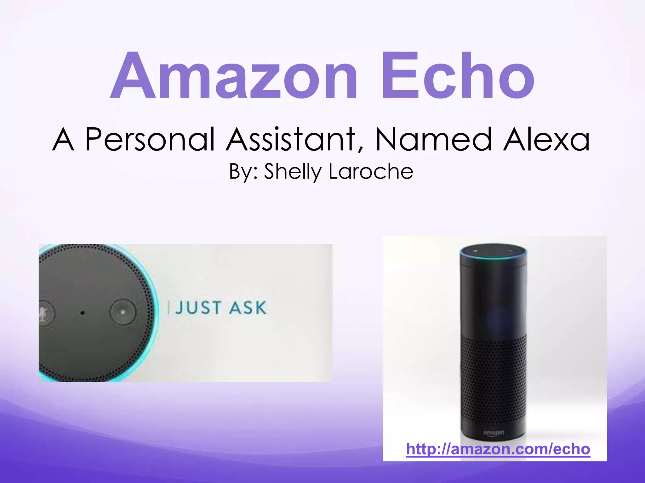 Amazon Echo | PPT