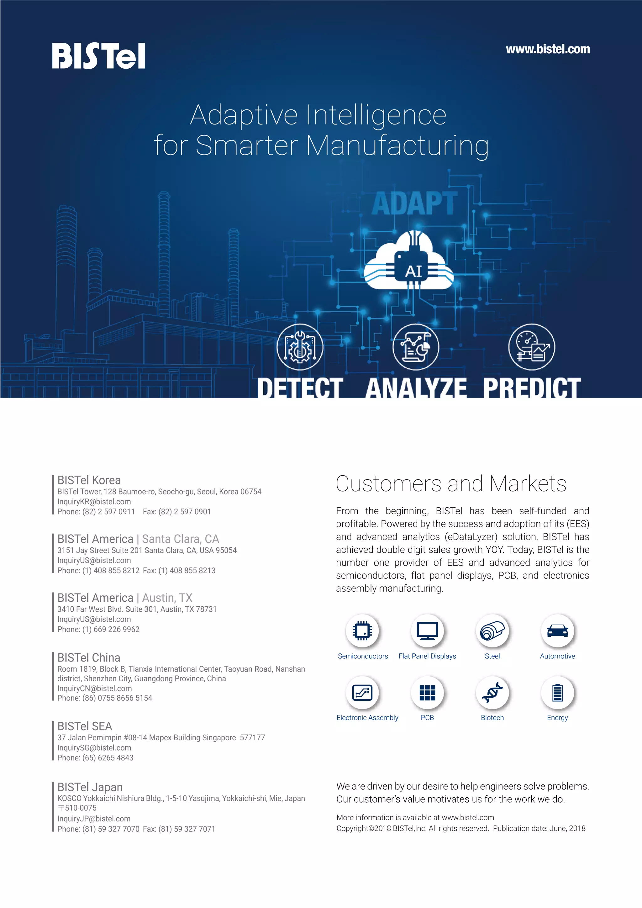 BISTel Corporate Overview | PDF