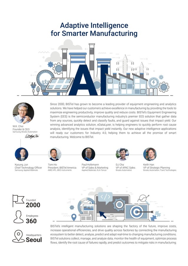 BISTel Corporate Overview | PDF | Internet of Things | Internet