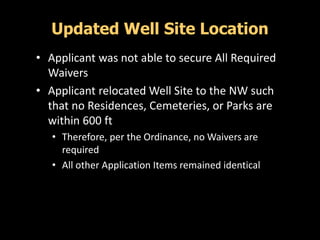 Bistonte Oil Well Permit | PPT