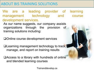 BIS Training Solutions | PPT