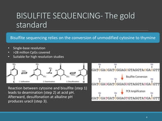 Bisulfite free epigenome sequencing | PPTX