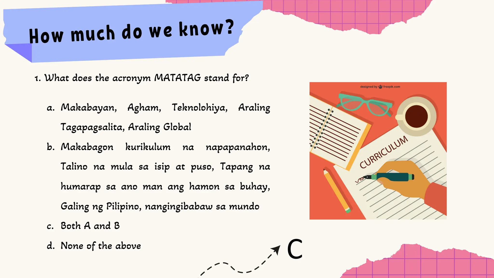 matatag curriculum . presentation for re | PDF