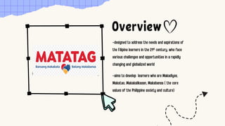 matatag curriculum . presentation for re | PDF
