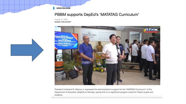 matatag curriculum . presentation for re | PDF | Education industry ...
