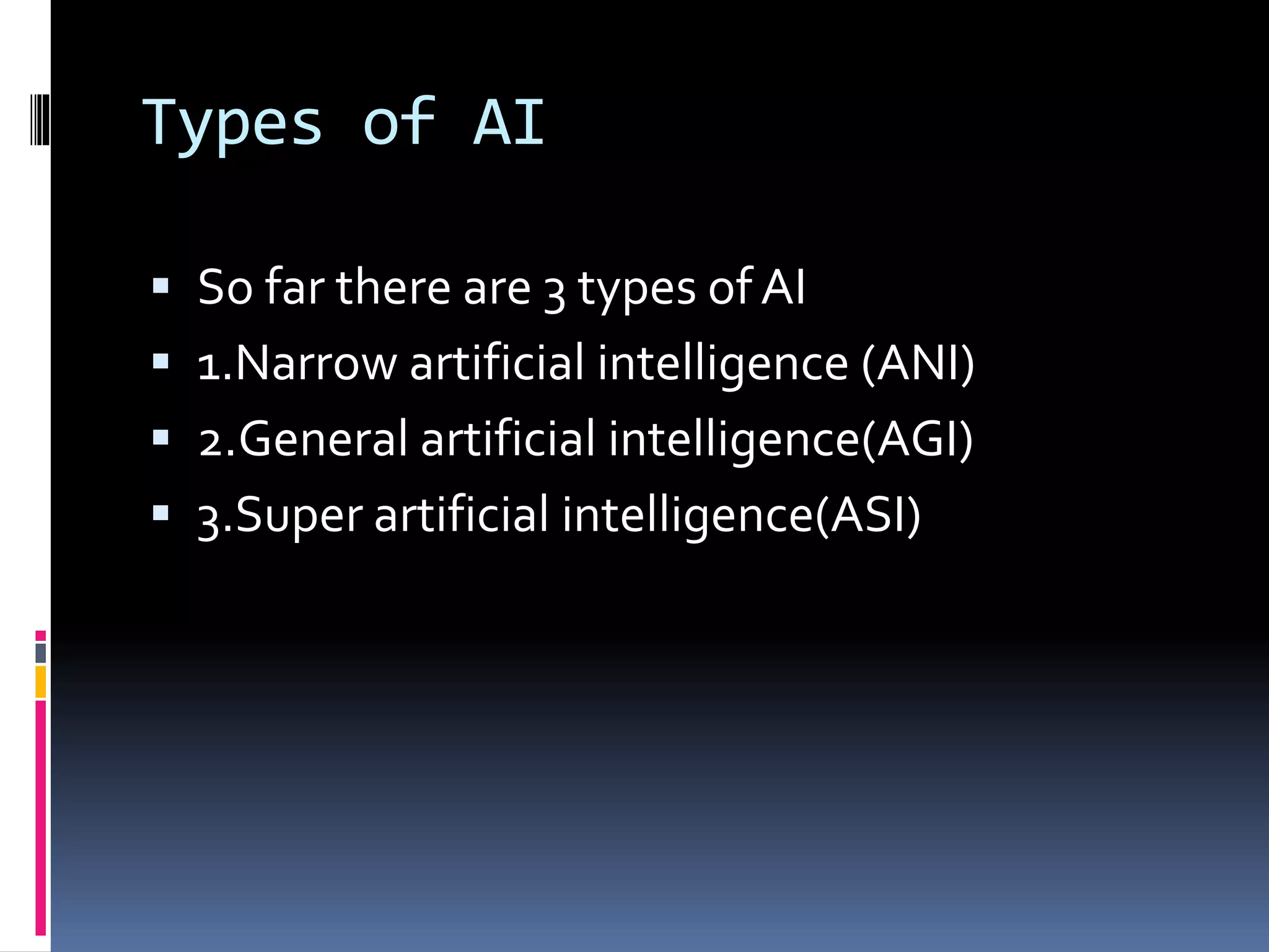 ARTIFICIAL INTELLIGENCE | PPTX