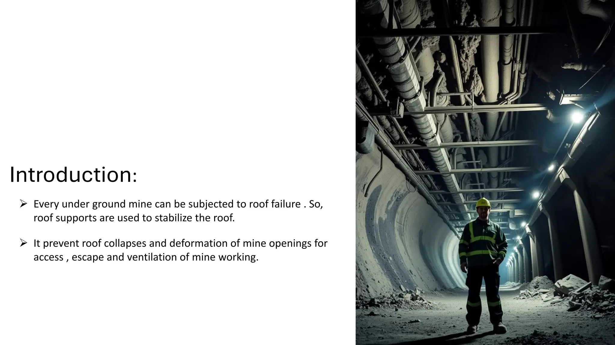 Roof support system used in board and pillar mining method | PDF