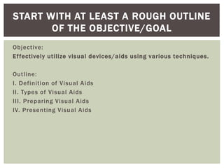 Biswal: Effective Teaching-Learning Process through Visual Aids and ...