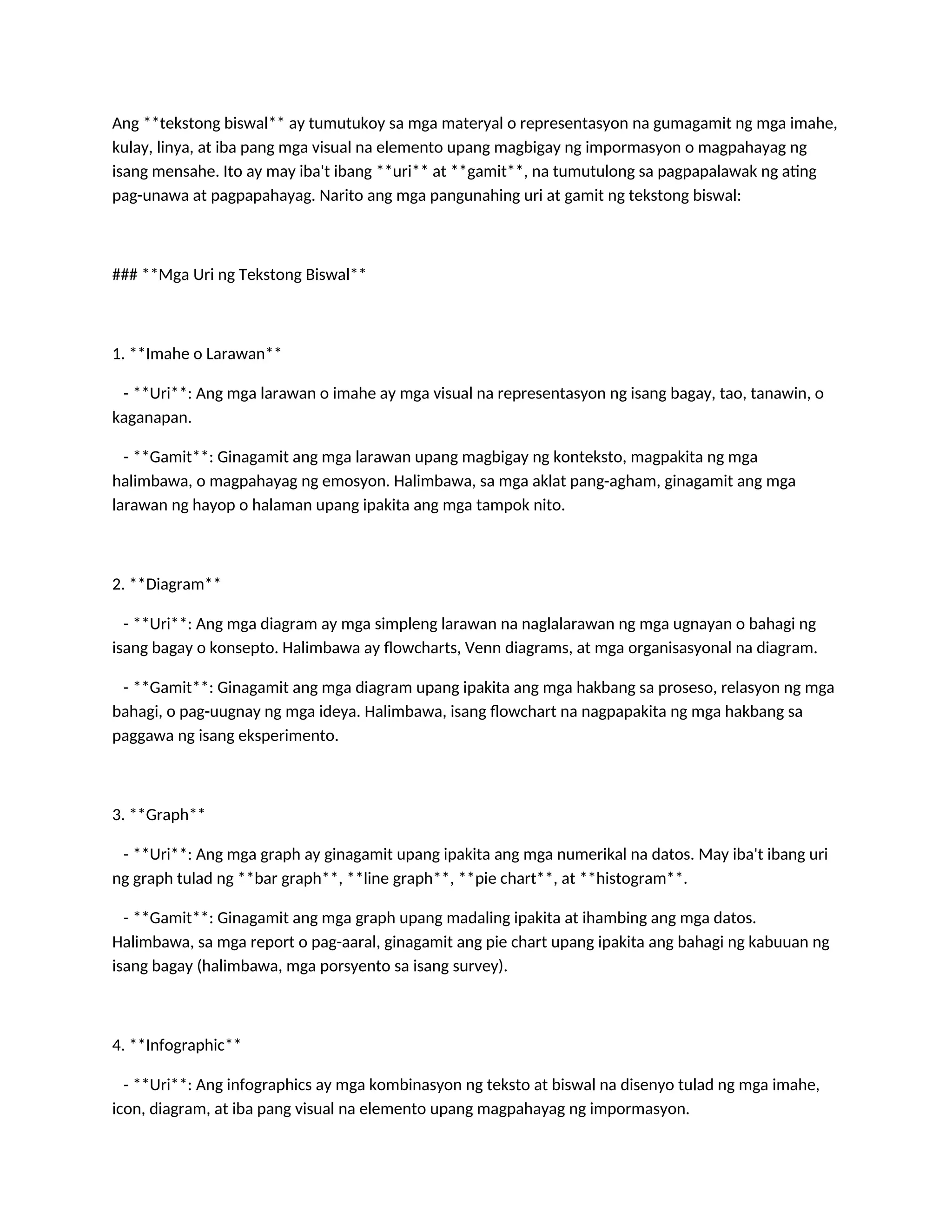 Mga Tekstong BISWALnanajkaksjsnsjajjdocx | DOCX