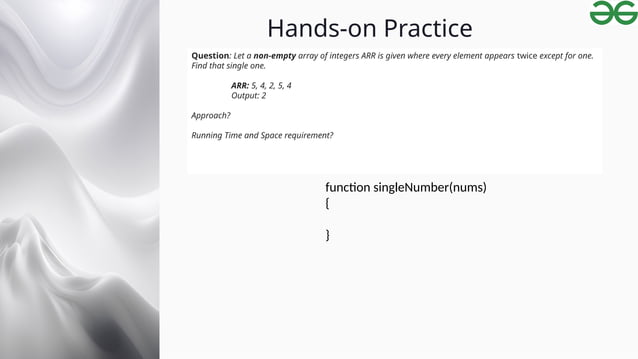 Bit-Manipulation for competitive programming | PPT