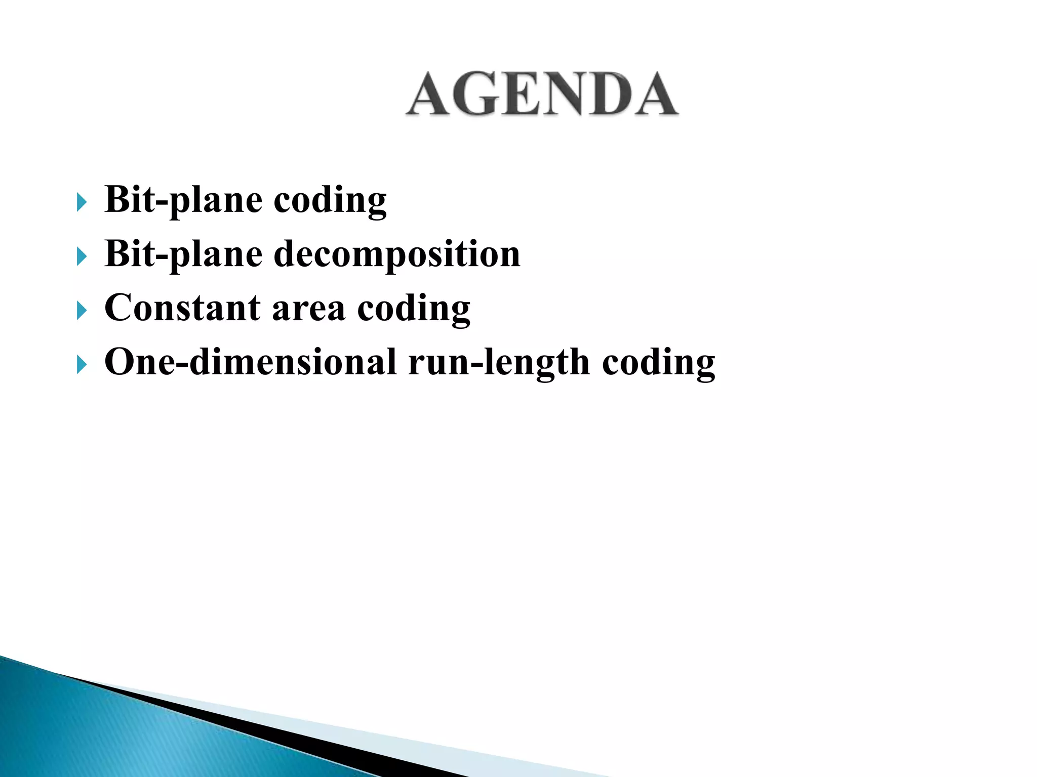 Bit Plane Coding Pptx Computing Technology And Computing