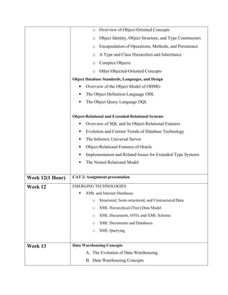 BIT 3107 DATABASE SYSTEMS II OUTLINE.doc