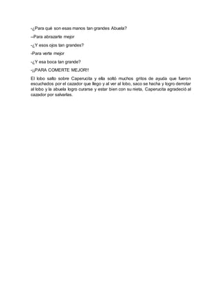 Bitacora 18 cuento (parte 1) | DOCX