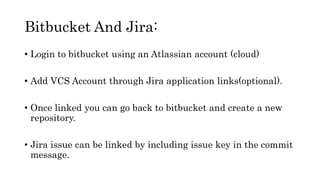 Bitbucket git-bamboo-jira | PPTX