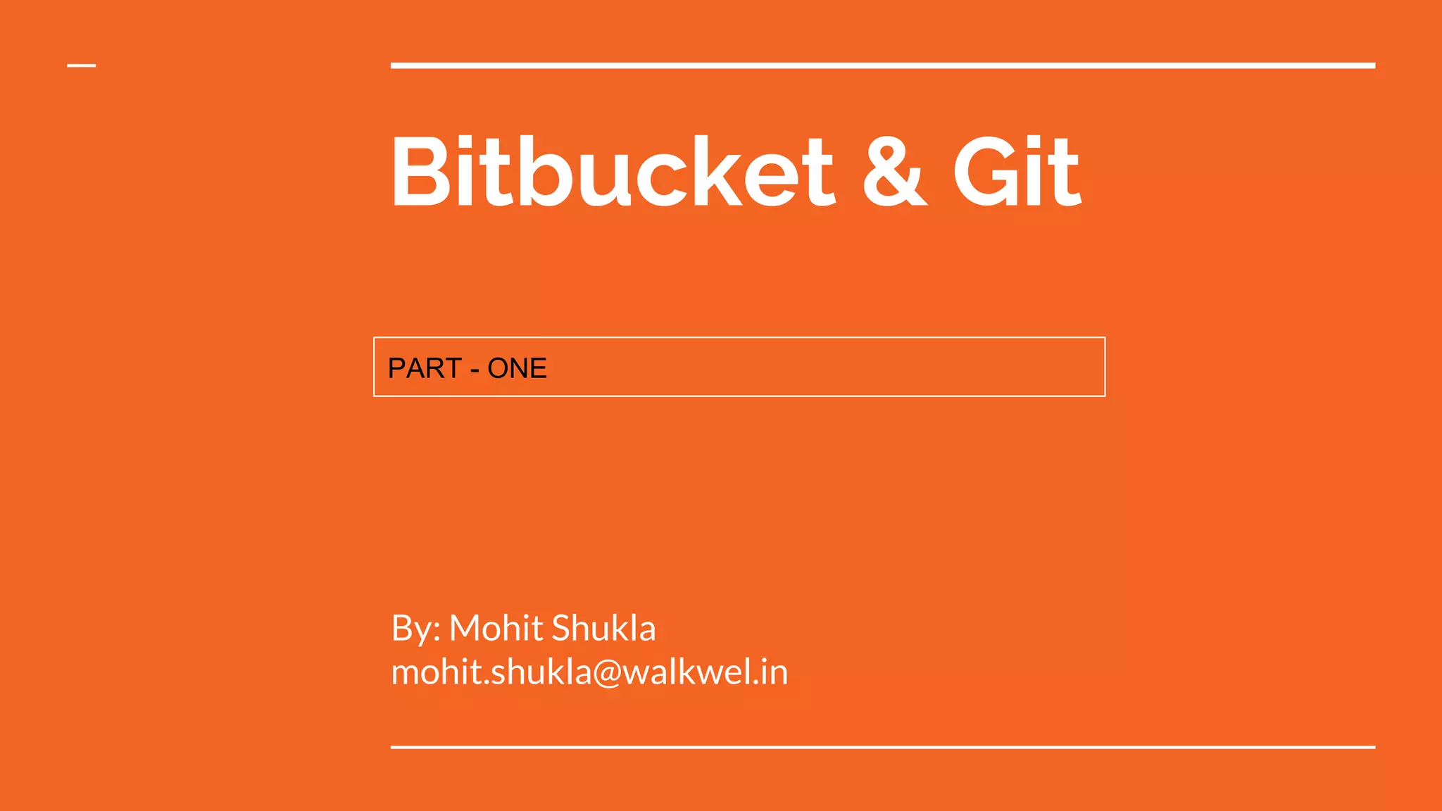 Bitbucket and Git | PDF