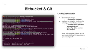 Bitbucket and Git | PDF