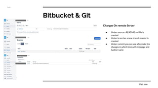Bitbucket and Git | PDF