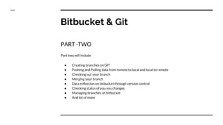 Bitbucket and Git | PDF
