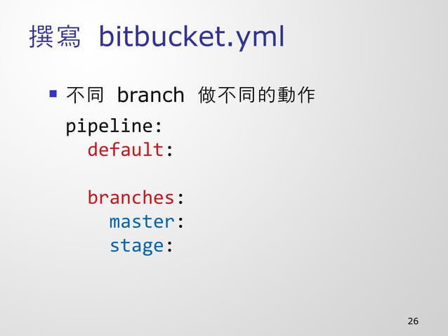 Bitbucket pipeline CI | PPT