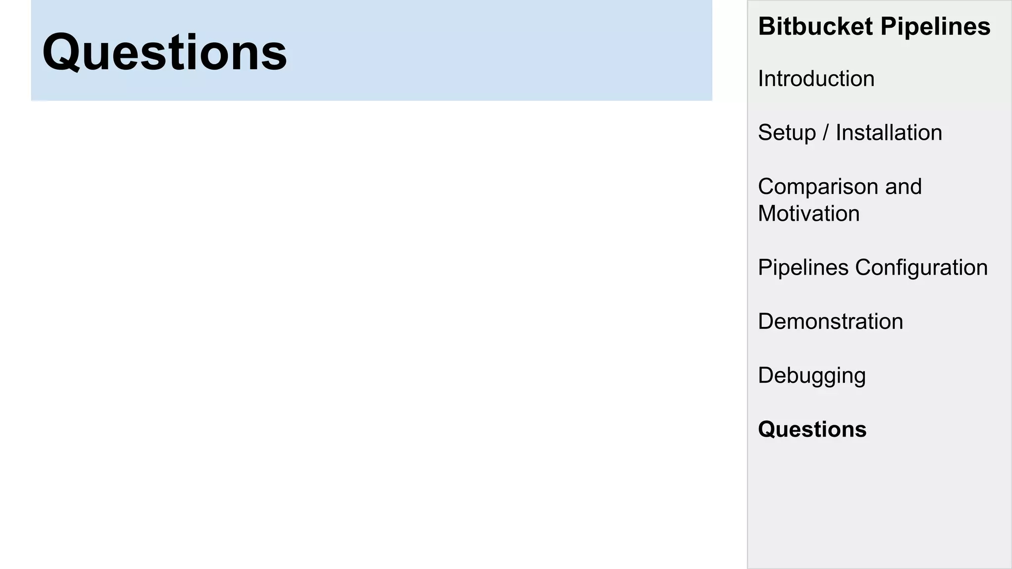 Bitbucket pipelines | PPT