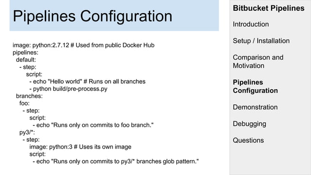 Bitbucket pipelines | PPT