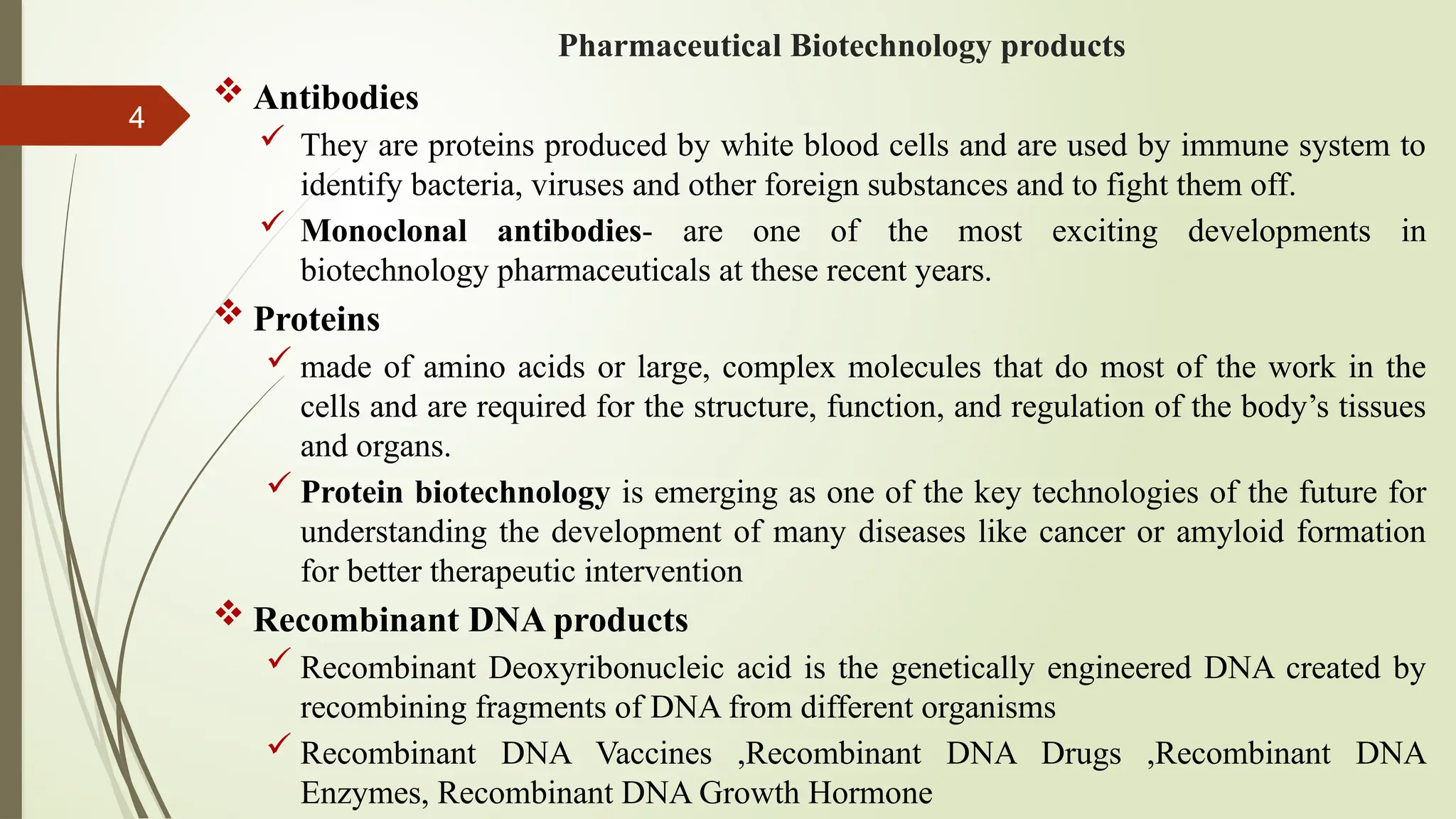 Introduction to Pharmaceutical Biotechnology | PPTX