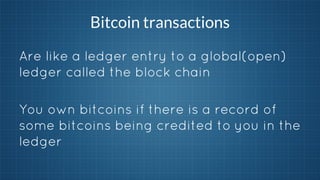 Bitcoin : A fierce Decentralized internet currency | PPT