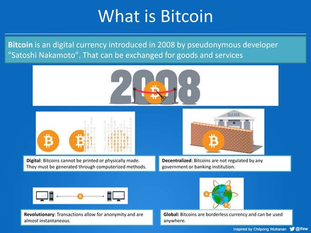 Introduction Bitcoin | PPTX
