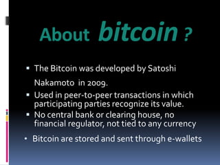 $Bitcoin$ | PPT