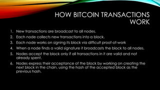 Bitcoin - An introduction to a decentralised and anonymous currency | PPT