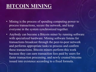 Bitcoin-THINGS YOU WANT TO KNOW | PPT