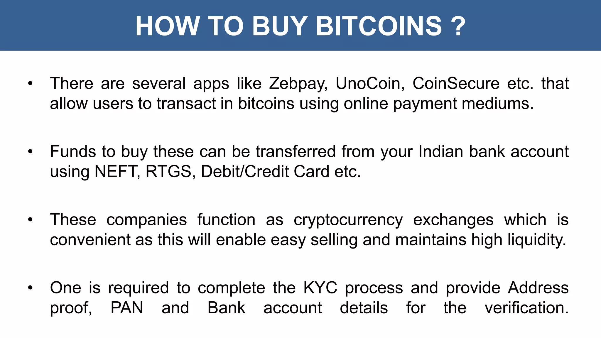 Bitcoin - The CryptoCurrency | PPTX