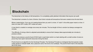 Bitcoins introduction | PPTX | Internet | Computing