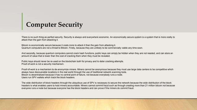 Bitcoins introduction | PPTX | Internet | Computing