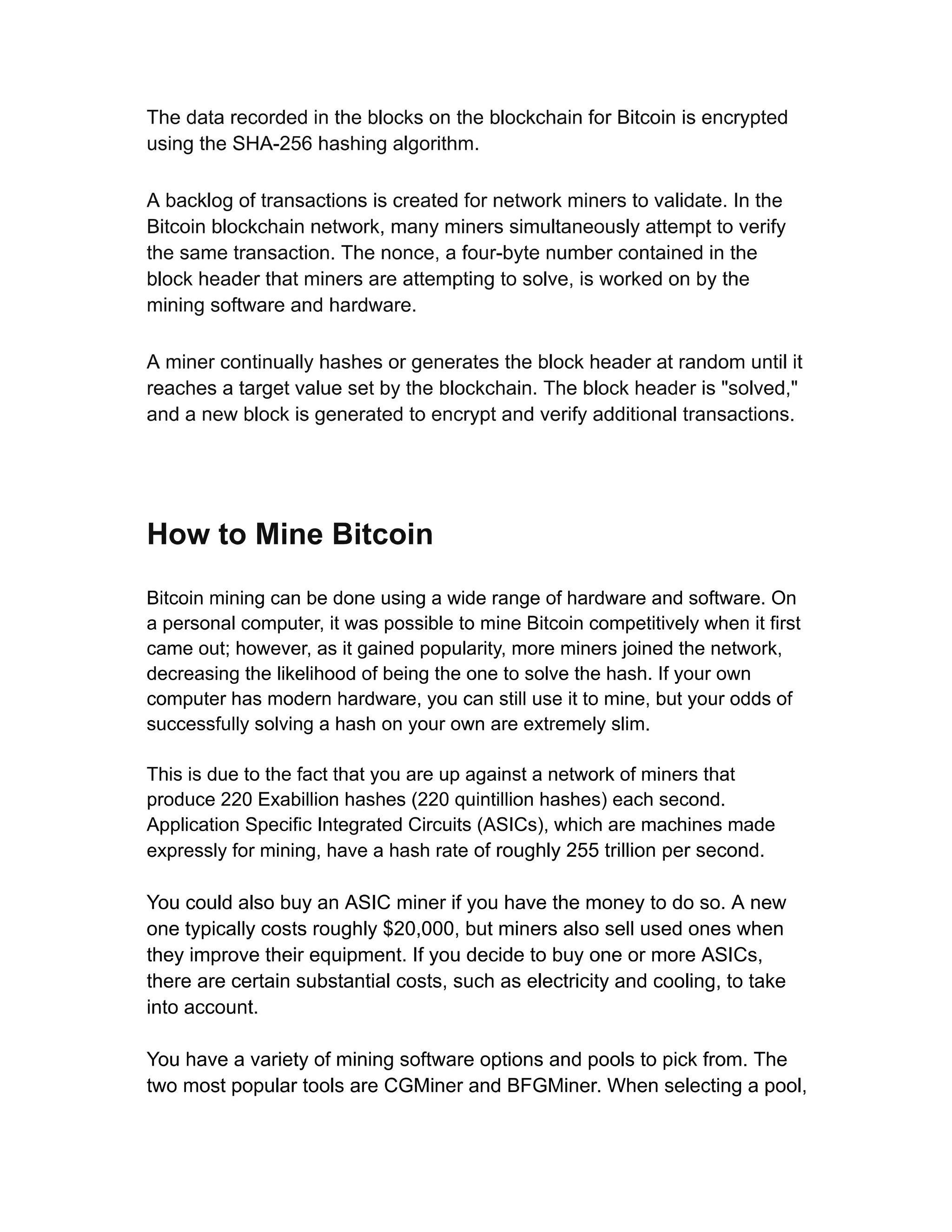 What is Bitcoin | PDF