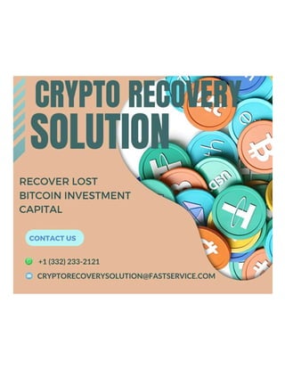 RELIABLE BITCOIN & CRYPTO RECOVERY SERVICES | CRYPTO RECOVERY SOLUTION ...