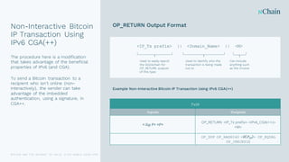 Bitcoin & the Internet of Value | PPT