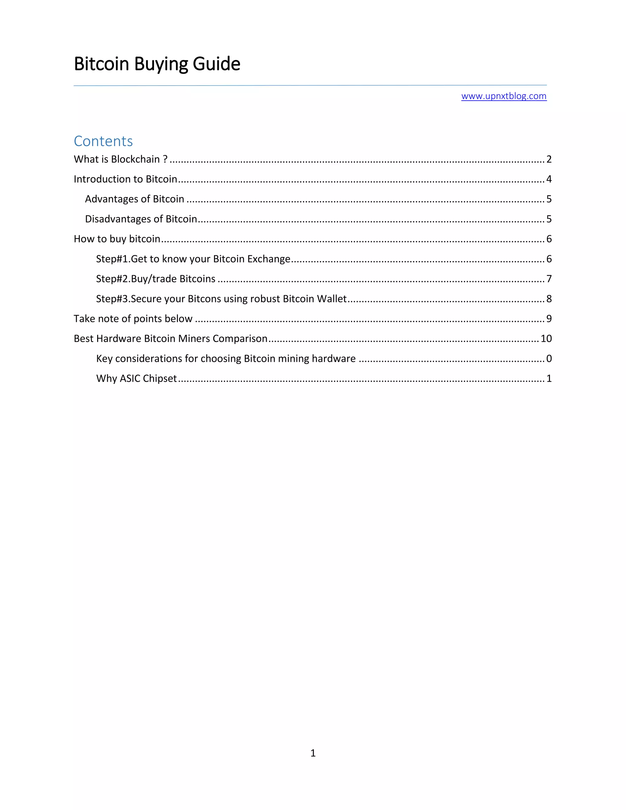 Bitcoin buying-guide | PDF