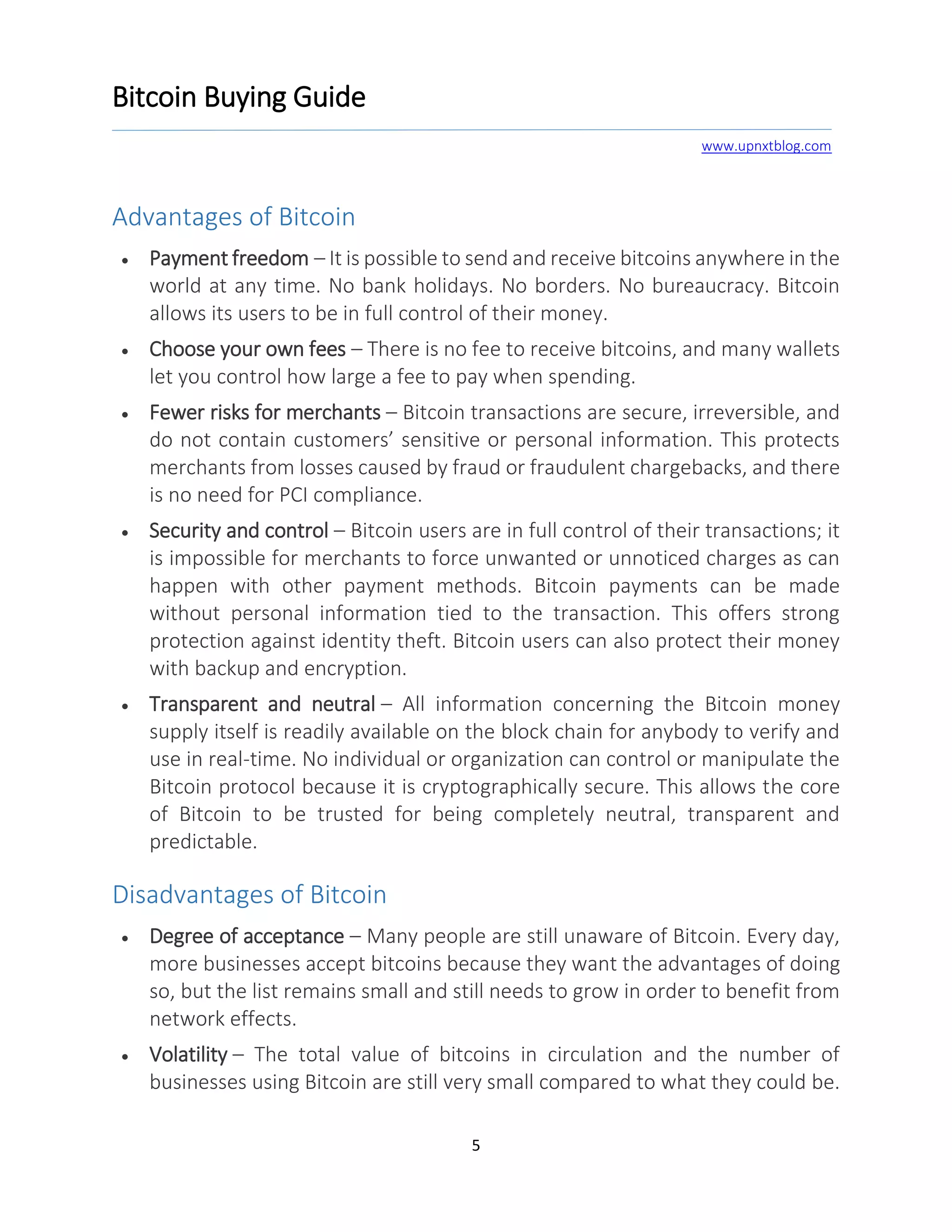 Bitcoin buying-guide | PDF