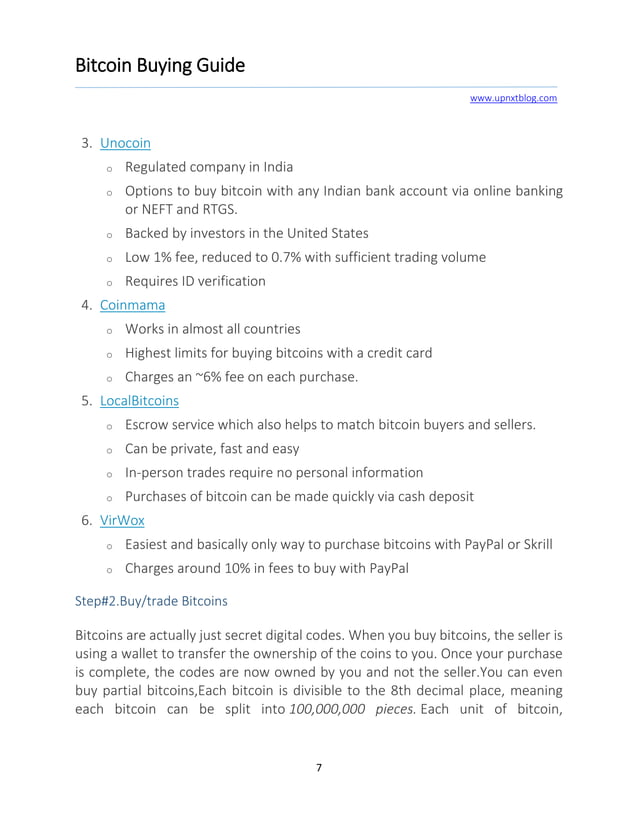 Bitcoin buying-guide | PDF