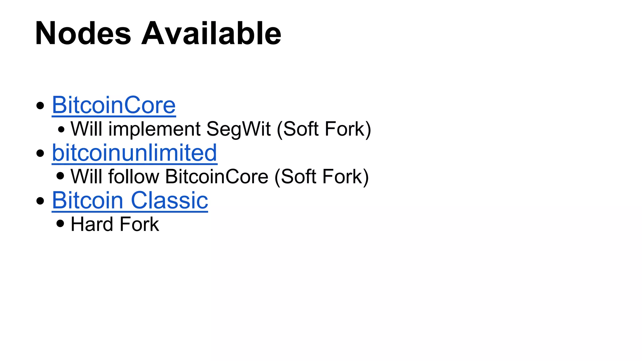 Bitcoin improvement proposal segregated witness | PPT