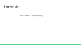 Bitcoin: introduction for programmers - Pecha Kucha | PDF