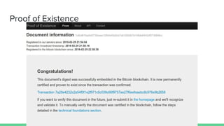 Bitcoin: introduction for programmers - Pecha Kucha | PDF