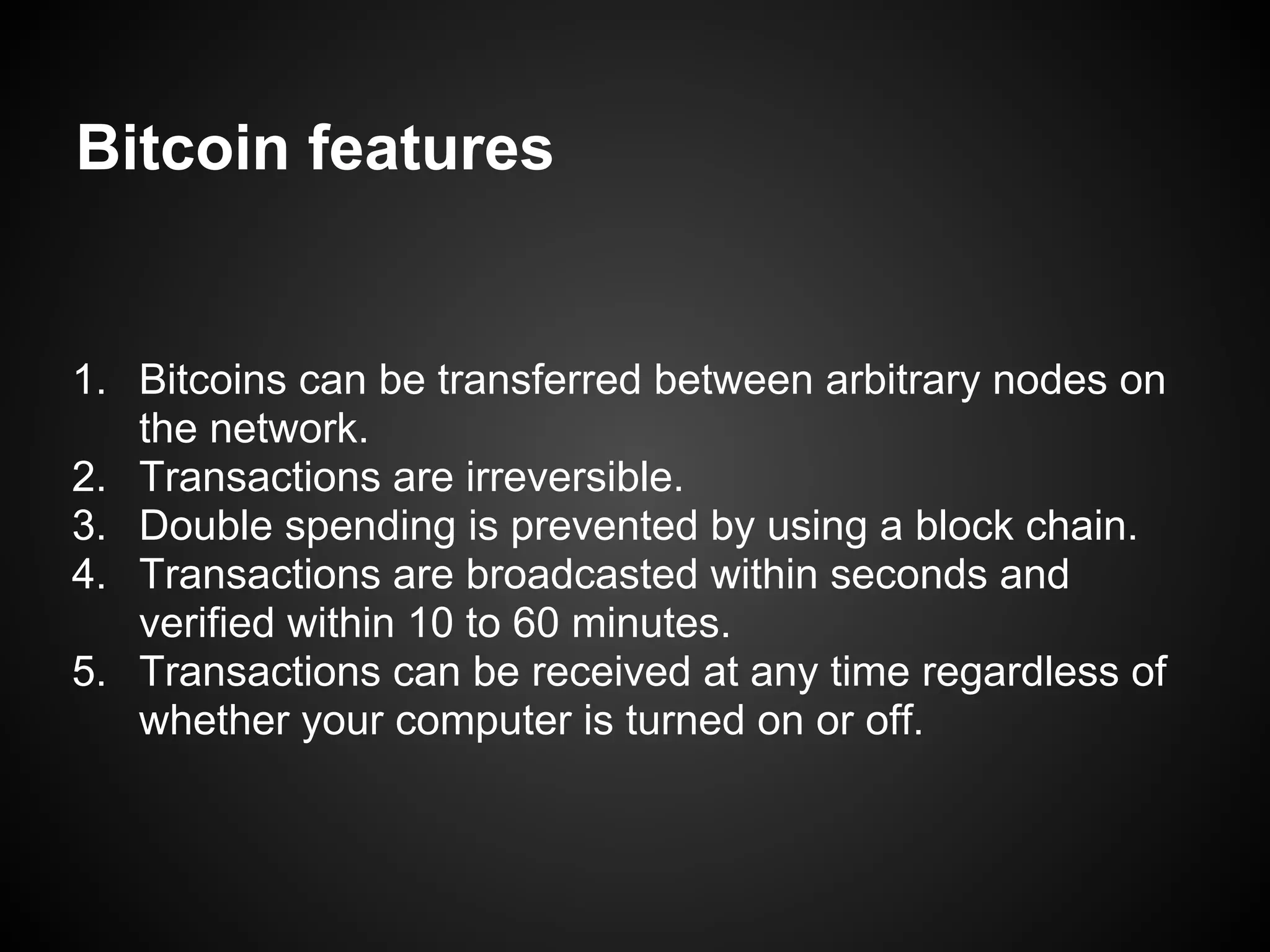 Bitcoin p2p money | PPT
