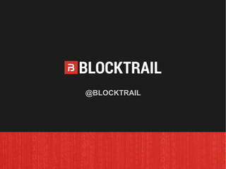 Bitcoin HD Wallet Technologies Part 1 | PPT