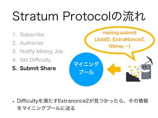 つくってわかる Stratum Protocol | PDF
