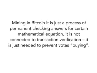 How does Bitcoin work? | PPT